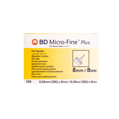 Micro-fine BD Plus pen igle 8mm 30G - Pharmeria.hr