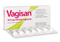 VAGISAN vaginalne tablete, 7 vagitorija - Pharmeria.hr