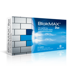 BlokMAX Duo 500mg/200mg 10 filmom obloženih tableta - Pharmeria.hr
