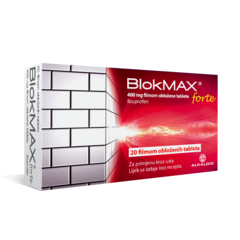 BlokMAX forte 400mg 20 filmom obloženih tableta - Pharmeria.hr